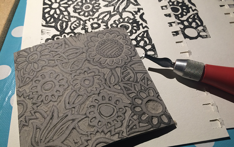 Lino printing – jo bund