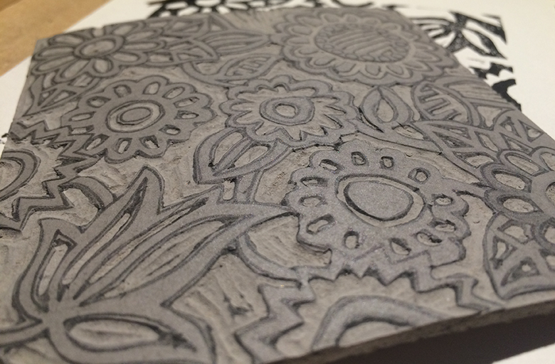 Lino printing – jo bund