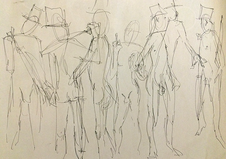 Life-drawing workshop – jo bund